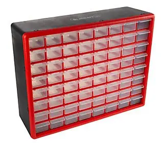 STALWART 64-drawer Storage Organizer - One-color