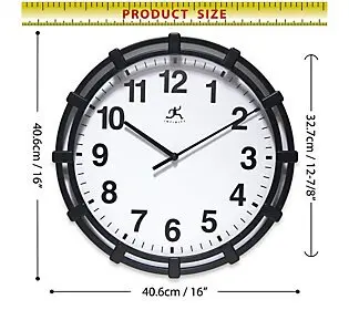 INFINITY Instruments 16' Skipper Wall Clock