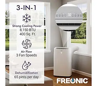 LG ELECTRONICS Freonic 12,000 Btu Portable Air Conditioner