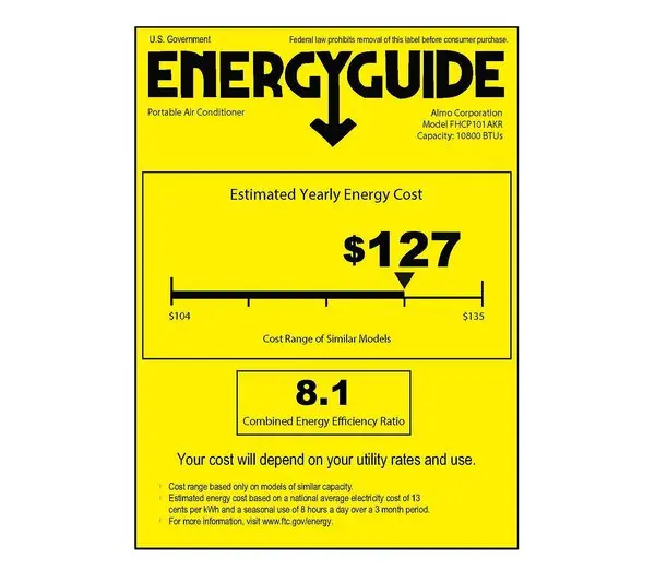 LG ELECTRONICS Freonic 14,500 Btu Portable Ai R Conditioner