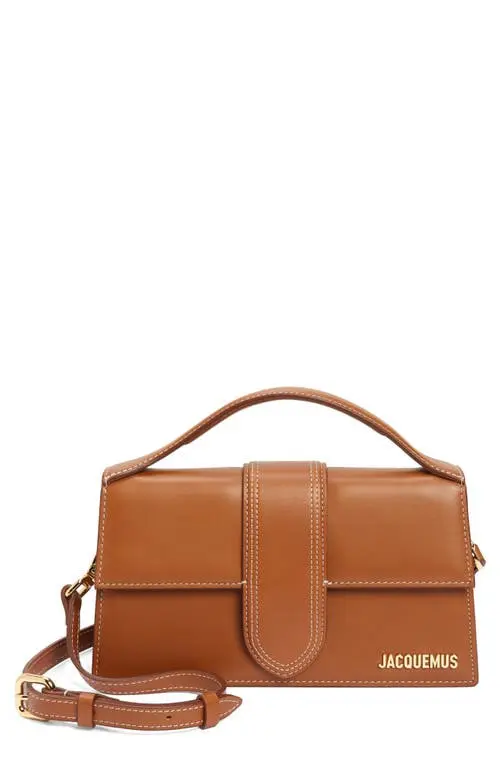 Jacquemus Le Grand Bambino Leather Shoulder Bag - Light Brown