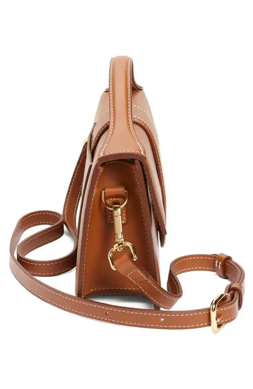 Jacquemus Le Grand Bambino Leather Shoulder Bag - Light Brown