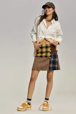 MARE MARE X Ixed Plaid I Skirt