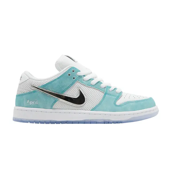 Nike April Skateboards X Dunk Low Sb Sneakers - Green