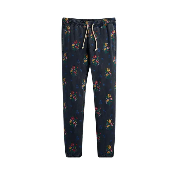 Kith Begonia Floral Williams I Sweatpant 'nocturnal - Blue