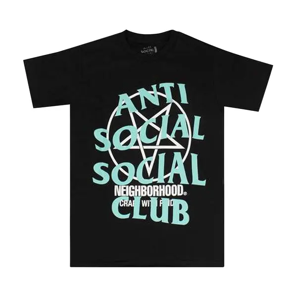 ANTI SOCIAL SOCIAL CLUB X Neighborhood Filth Fury T-shirt - Black