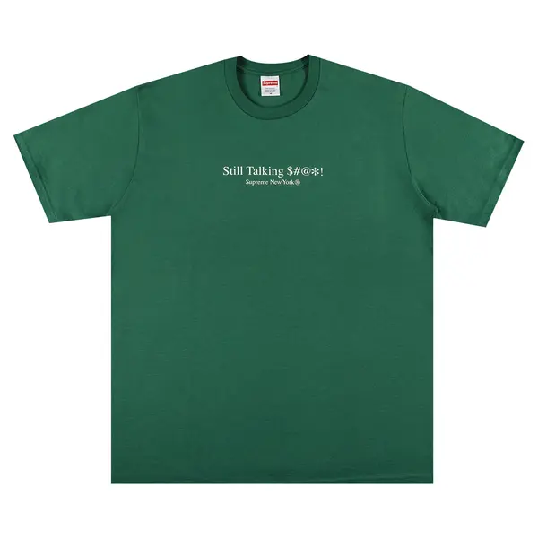 Supreme Still Talking Tee 'light Pine - Green