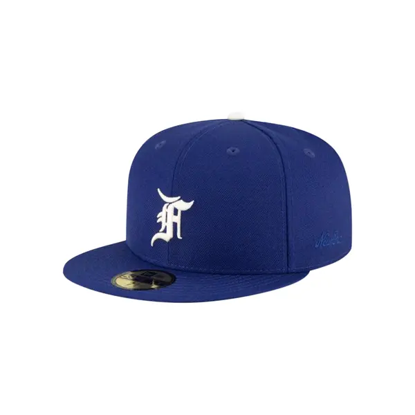 Fear Of God X New Era Fitted Cap - Blue