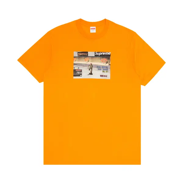 Supreme X Thrasher Game Tee - Orange