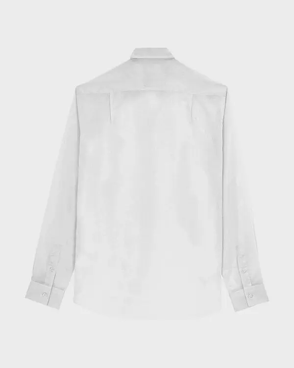Vilebrequin Cotton Voile Lightweight Caracal Shirt - White