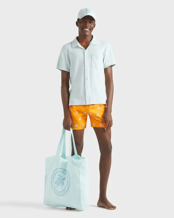 Vilebrequin Terry Bowling Shirt Solid Shirt Charli