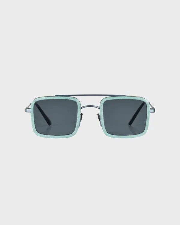 Vilebrequin Vbq X Shelter Square Frame Sunglasses - Blue