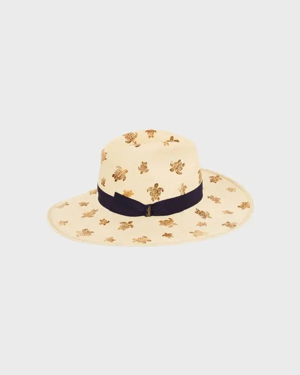 Vilebrequin X Borsalino Panama Hat - Beige