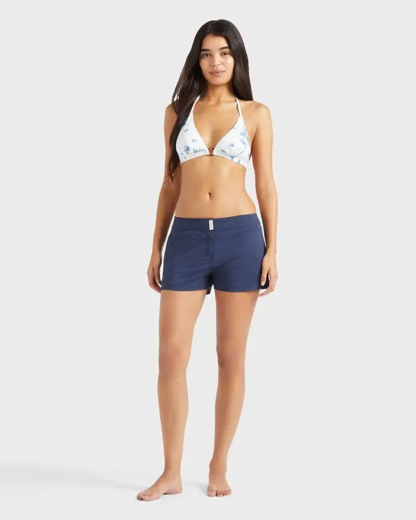 Vilebrequin Flat Belt Stretch Swim Short - Blue