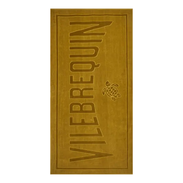 Vilebrequin Solid Organic Cotton Beach Towel Towel Sand