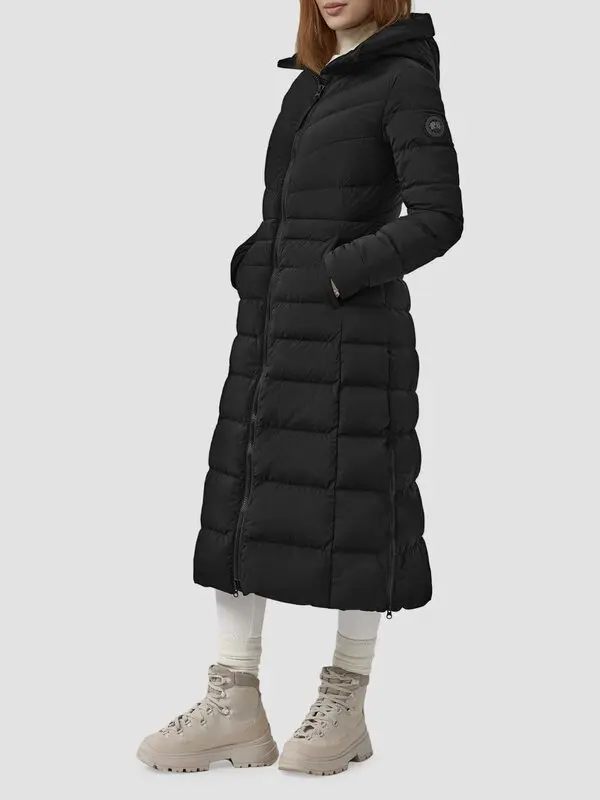Canada Goose Clair Quilted Nylon Long Coat