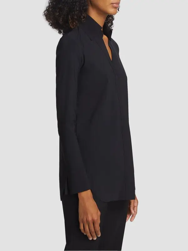 Chiara Boni La Petite Robe Atena Long-sleeve Blouse - Black