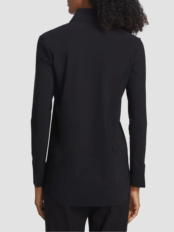 Chiara Boni La Petite Robe Atena Long-sleeve Blouse - Black