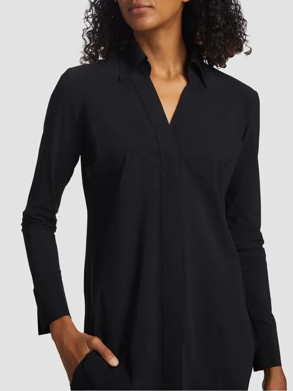 Chiara Boni La Petite Robe Atena Long-sleeve Blouse - Black