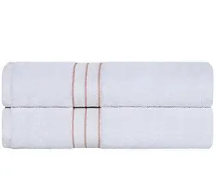 SUPERIOR Turkish Cotton Ultra-plush Solid 2-pie Ce Bath Sheets