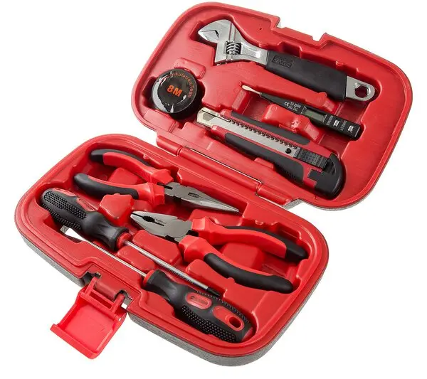 STALWART 9-piece Household Hand Tools Set - One-color