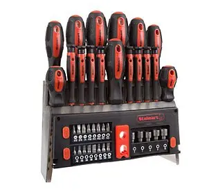STALWART 39 Pc Magnetic Screwdriver Set Tool It With Bits - One-color