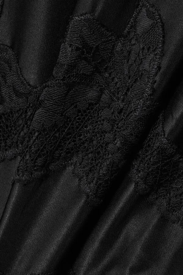 long sleeve black lace sheath dress Elegant Black Lace Long Sleeves Sheath Evening Dress SF038(副本) Black / 4 main image 1