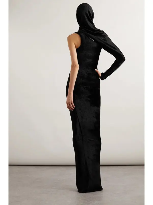 Alaïa Convertible Chenille Gown
