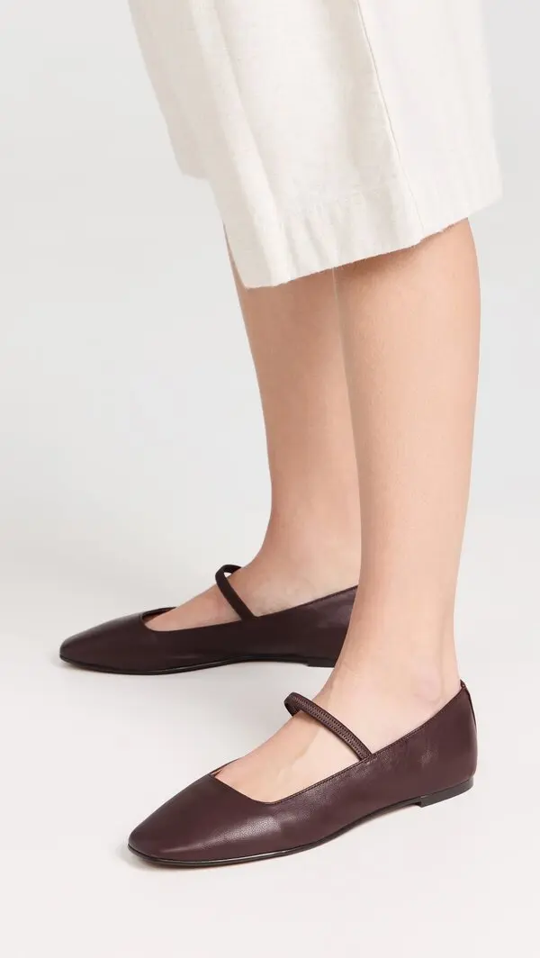 Madewell The Greta Ballet Flats - Chocolate Raisin