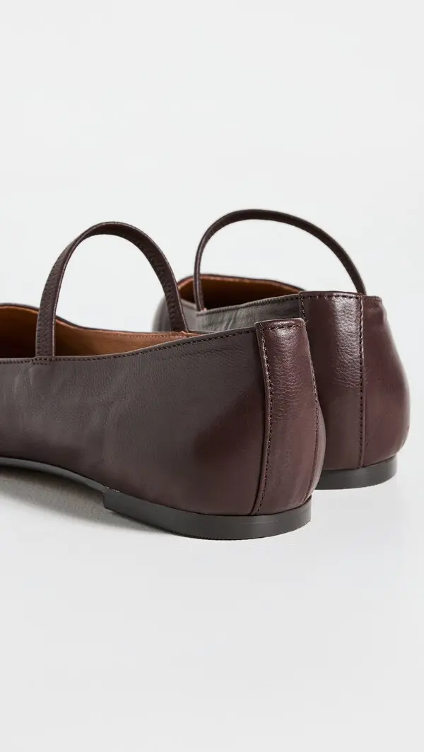 Madewell The Greta Ballet Flats - Chocolate Raisin