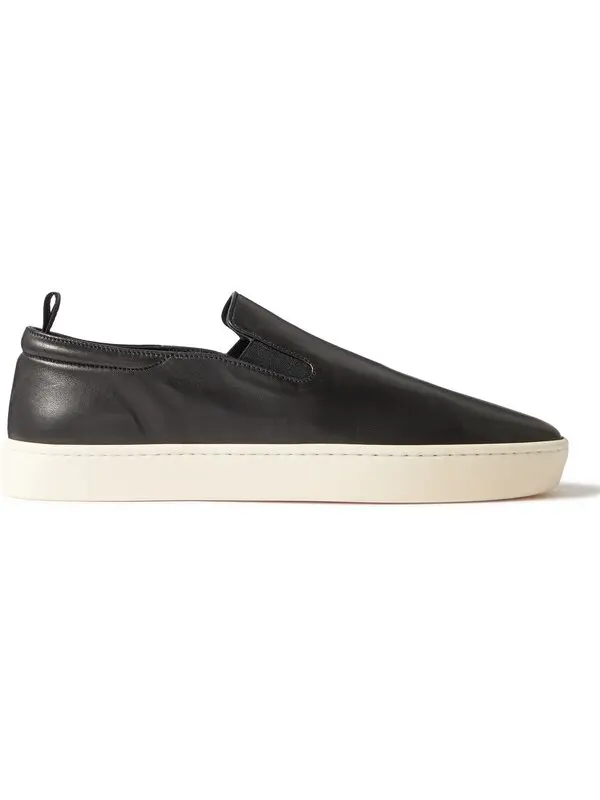 Officine Creative Bug Leather Slip-on Sneakers