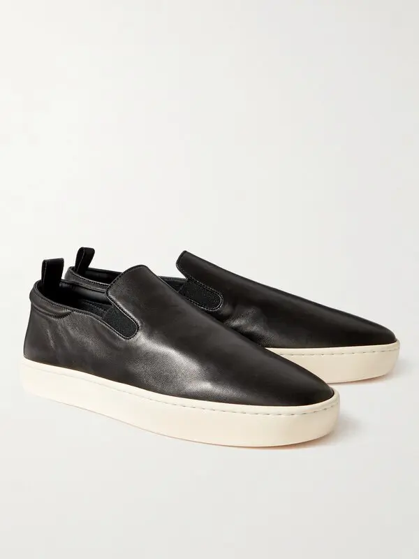 Officine Creative Bug Leather Slip-on Sneakers