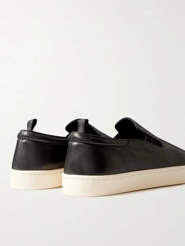 Officine Creative Bug Leather Slip-on Sneakers