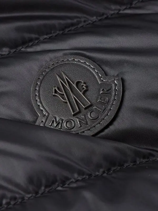 Moncler Cotton-jersey And Quilted Shell Down Jacket