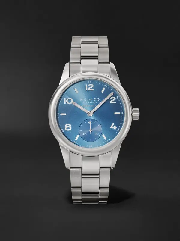 NOMOS GLASHUTTE Club Sport Neomatik Automatic 37mm Stainless Steel Watch - Blue