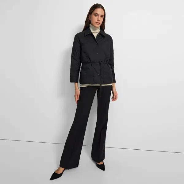 Theory Quilted Nylon Jacket