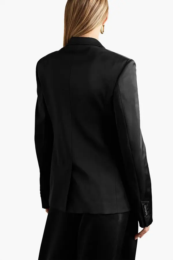 JW Anderson Chain-embellished Satin Twill Blazer