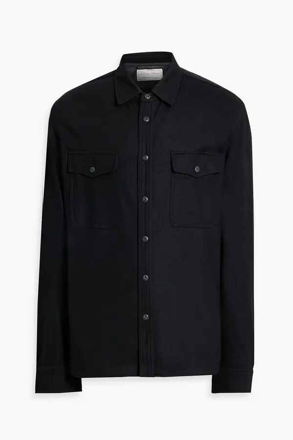 Rag & Bone Jack Brushed Wooljersey Shirt