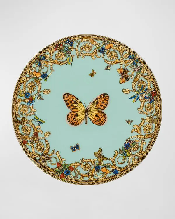 Versace Butterfly Garden Modern Trivet For Bowl, 7 - Multi