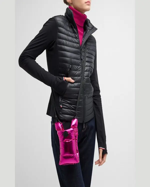 Moncler Legere Small Crossbody Puffer Bag
