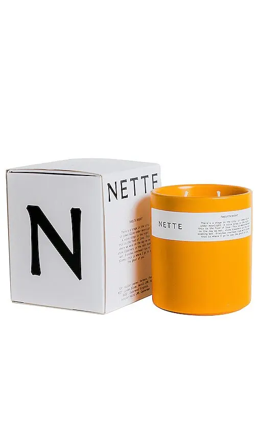 NETTE Twelfth Night Scented Candle In Orange