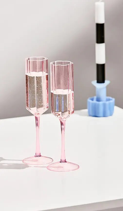 FAZEEK Wave Flutes Set Of 2
