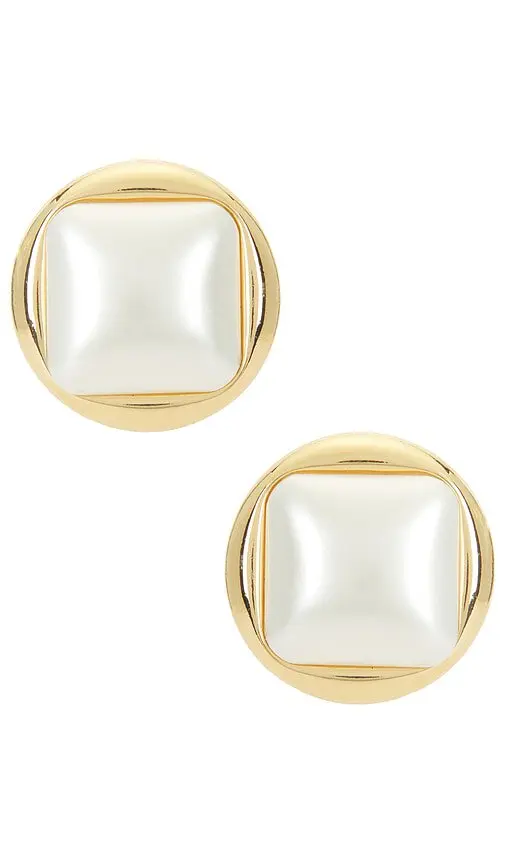 8 Other Reasons Stud Earrings With Stone - Gold