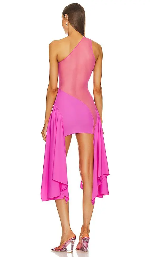 SKETCH-Y X Tricot Mesh Dress