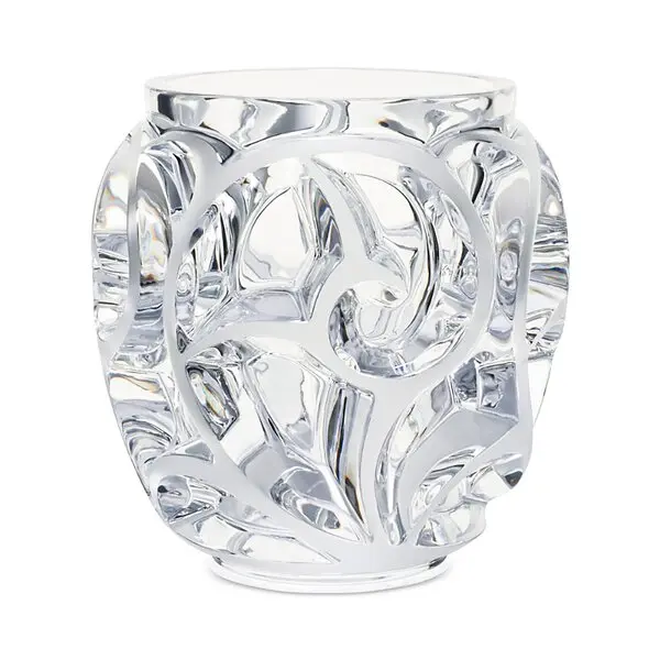 Lalique Tourbillons Small Clear Vase - No Color