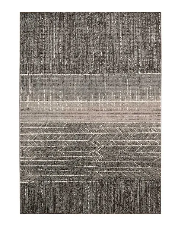 Calvin Klein Gradient Rug Quarry, 5'6 X 8 - Basalt
