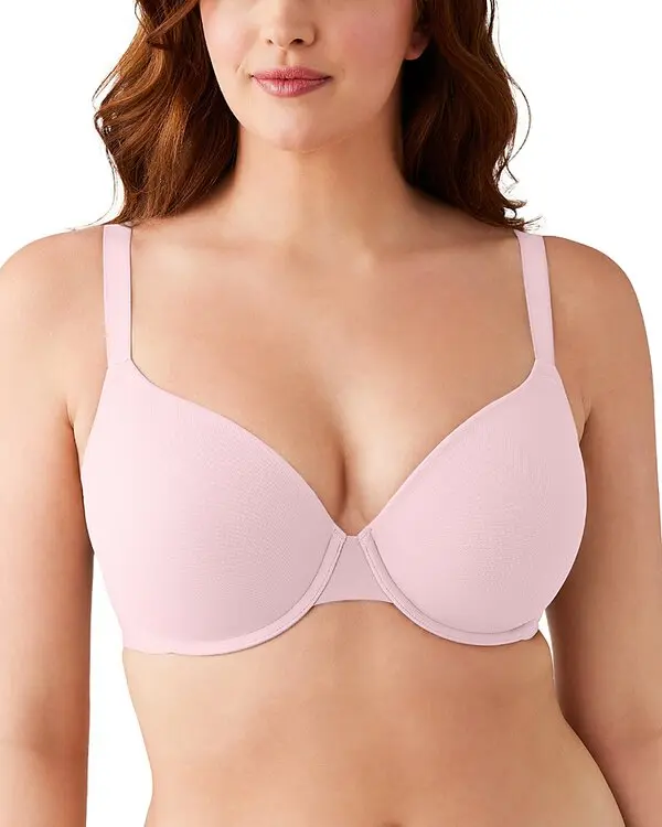 Wacoal Shape Revelation Shallow Top Contour Underwire Bra - Ballet Slipper