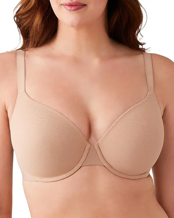Wacoal Shape Revelation Shallow Top Contour Underwire Bra - Praline