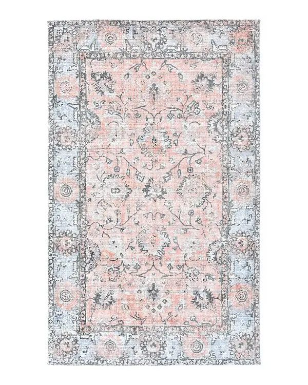 TIMELESS RUG DESIGNS Ithica S3396 Area Rug, 5' X 8 - Red
