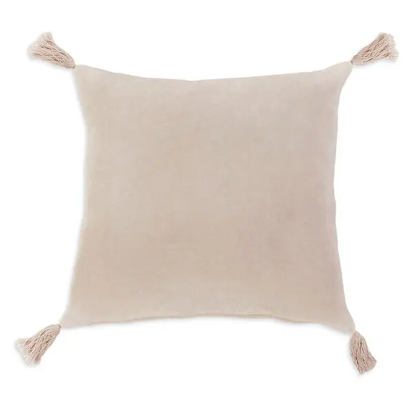 POM POM AT HOME Bianca Square Decorative Pillow - Blush